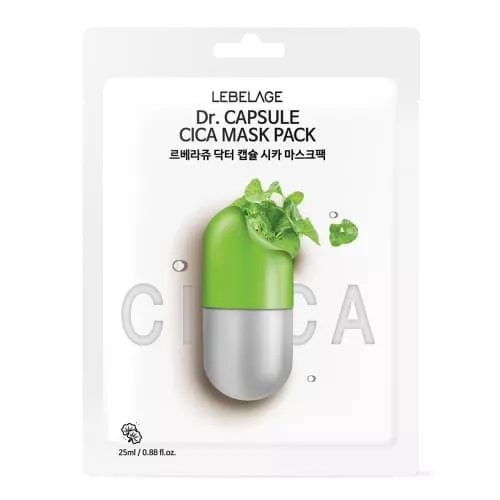 Wholesale LEBELAGE Capsule Cica Mask Pack [28ml*10pcs] | Q-depot