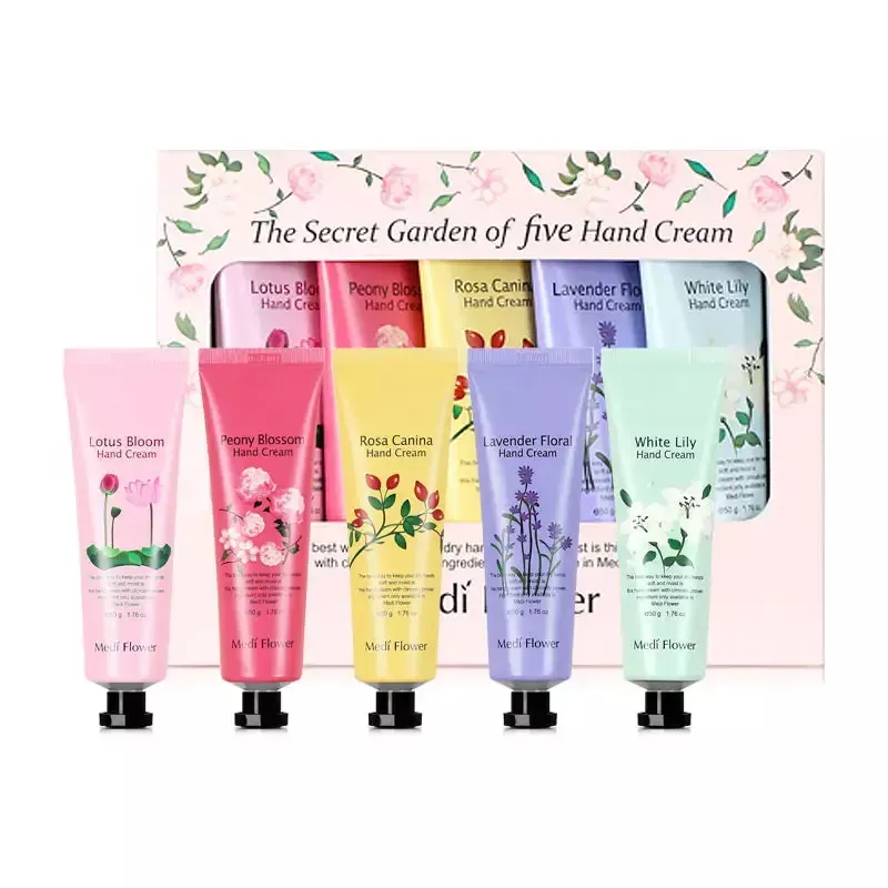 Wholesale MediFlower The Secret Garden of Five Hand Cream Set 50g*5pc | Q-depot